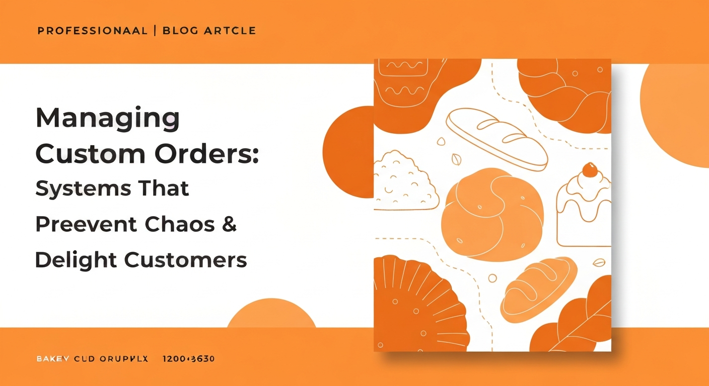 Custom Order Management Systems for Bakeries | BakeOnyx