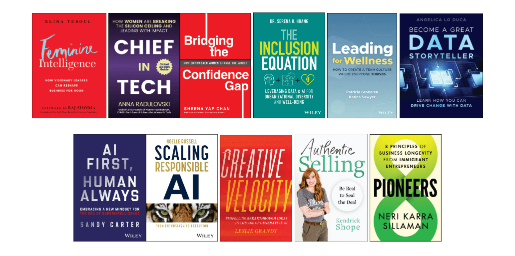 Wiley Announces a Lineup of Inspiring New Books by Female Authors