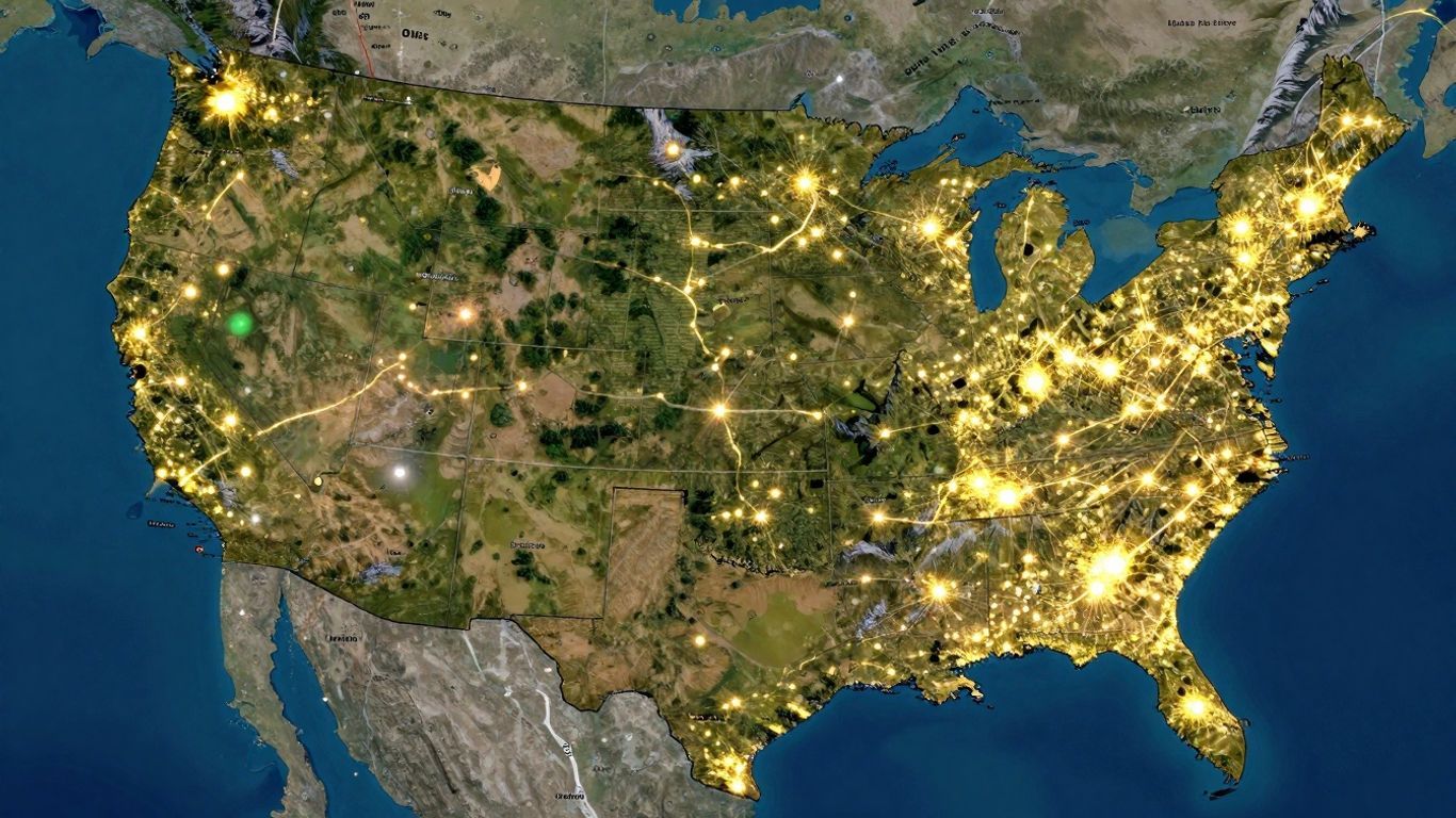 Explore the USA: A Comprehensive Map of Cities and States