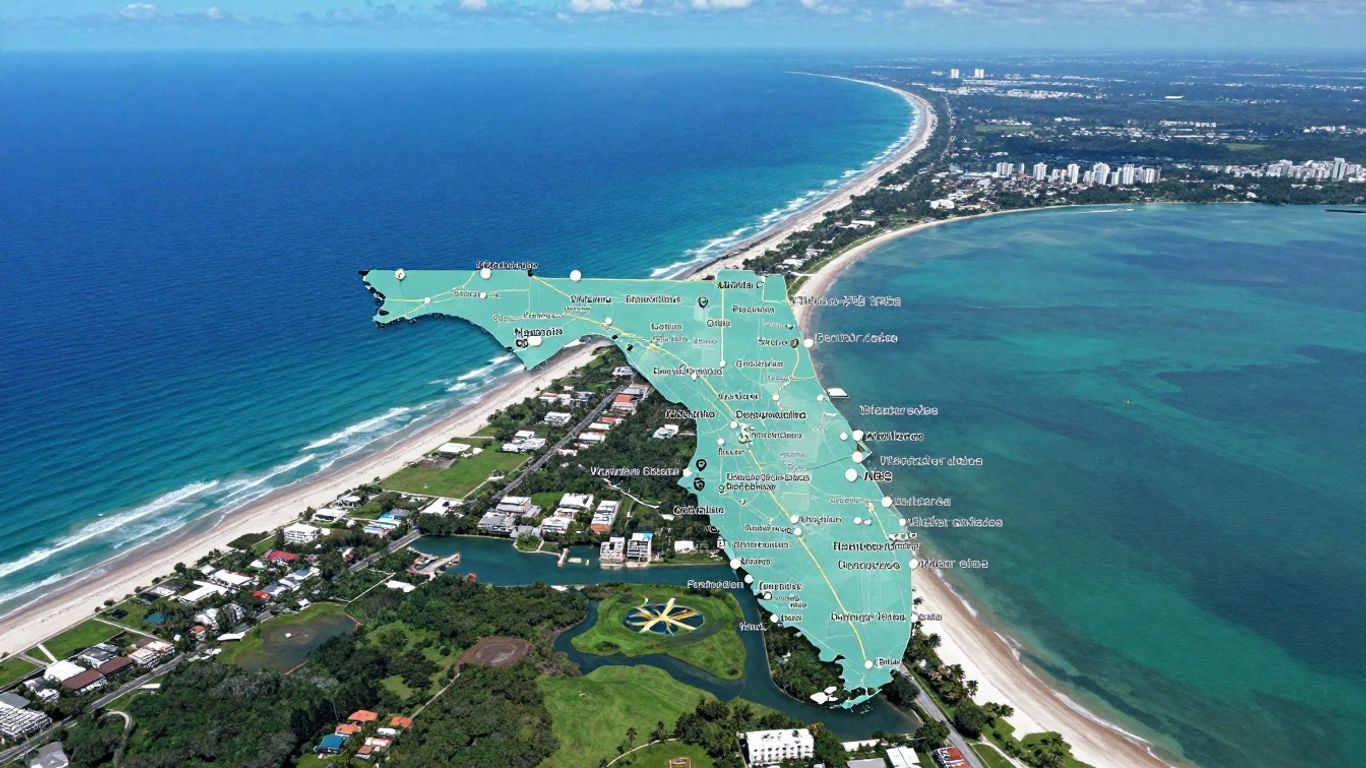 Interactive Map for Florida Cities: Explore Attractions and Routes