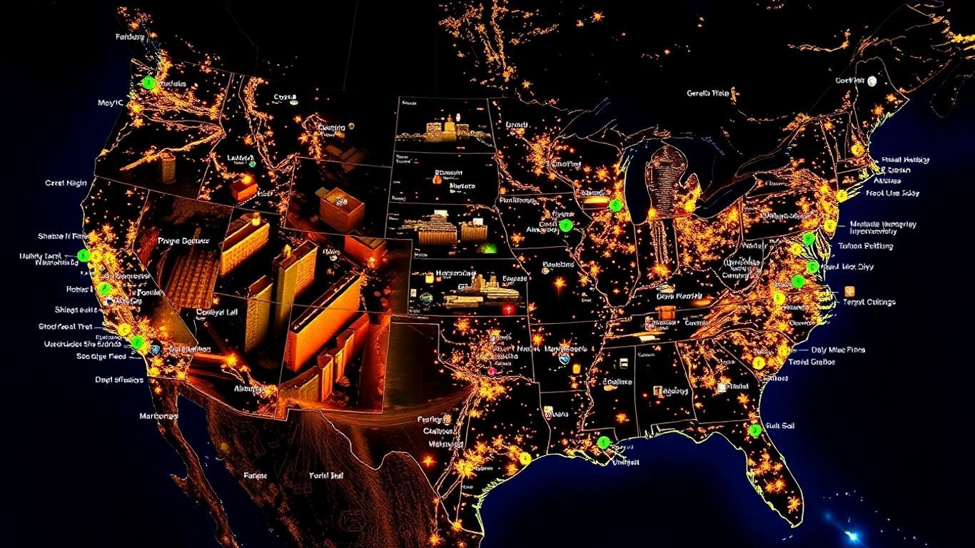 Explore the US Map with Cities: Your Guide to Major Urban Centers